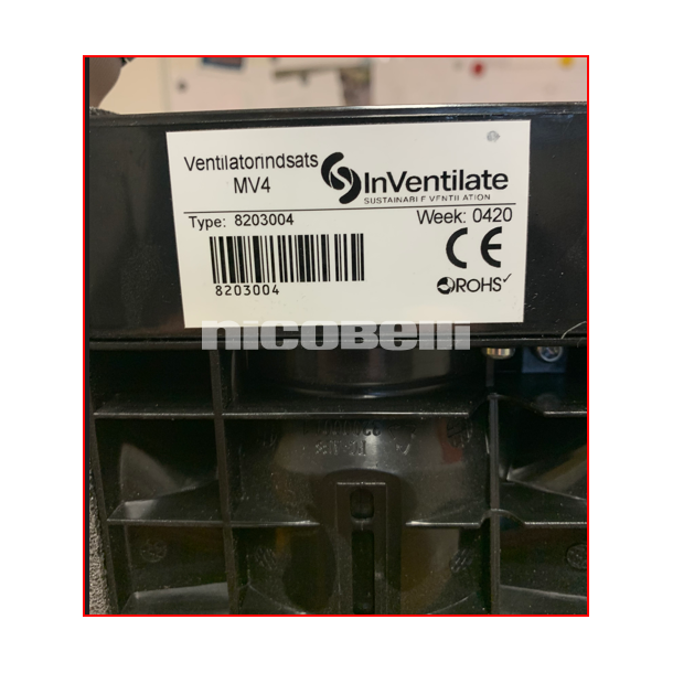 Ventilationindsats MV4 - Ventilation - Nicobelli VVS