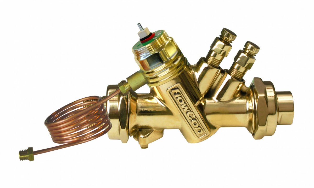 Flowcon ADP tryk- og flowstyringsventil ABV hus - FlowCon ADP tryk-og flowstyringsventil ...