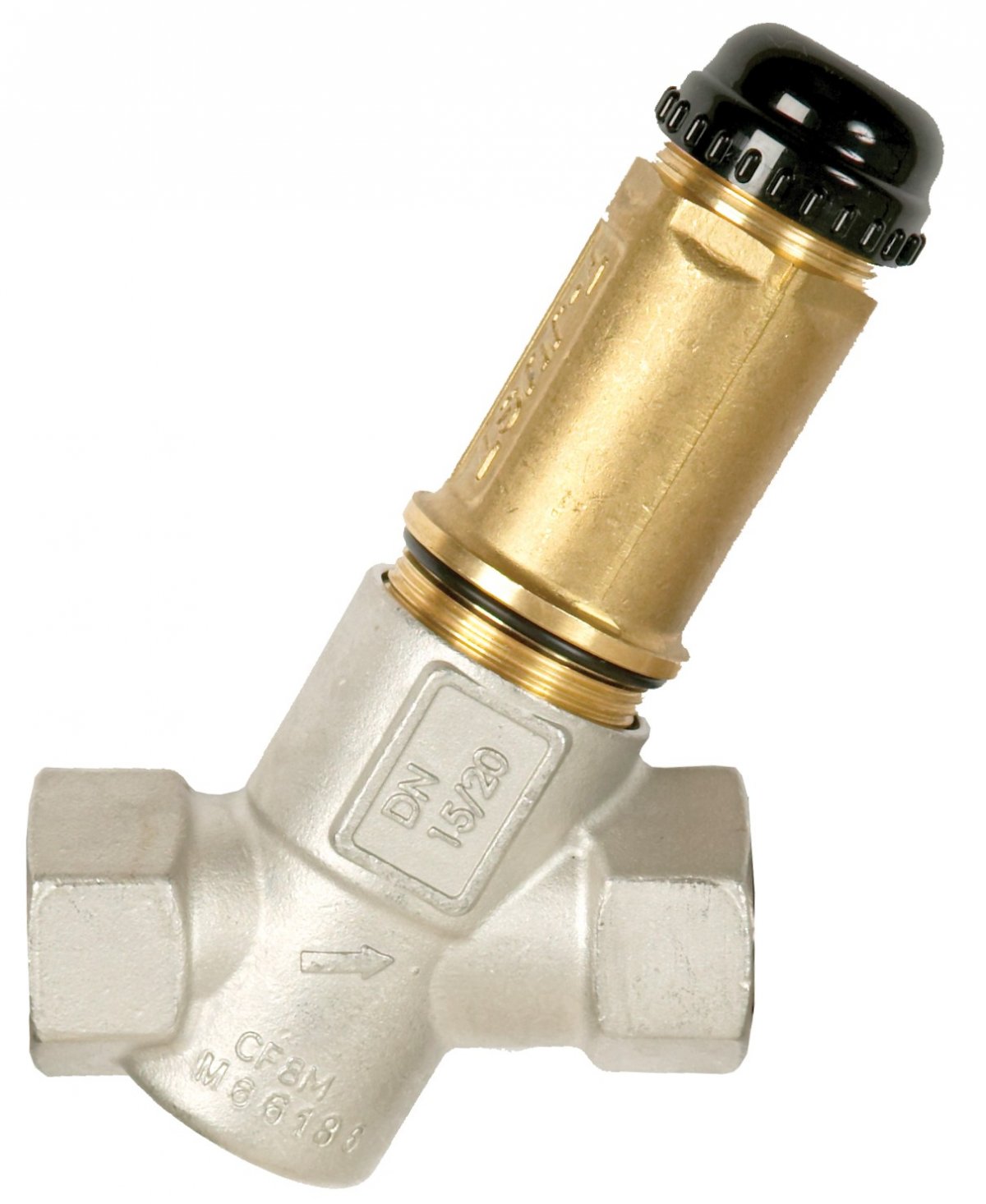 INOX T-Just cirkulationsventil aisi 316 DN 20 - FlowCon Cirkulationsventiler - Nicobelli VVS